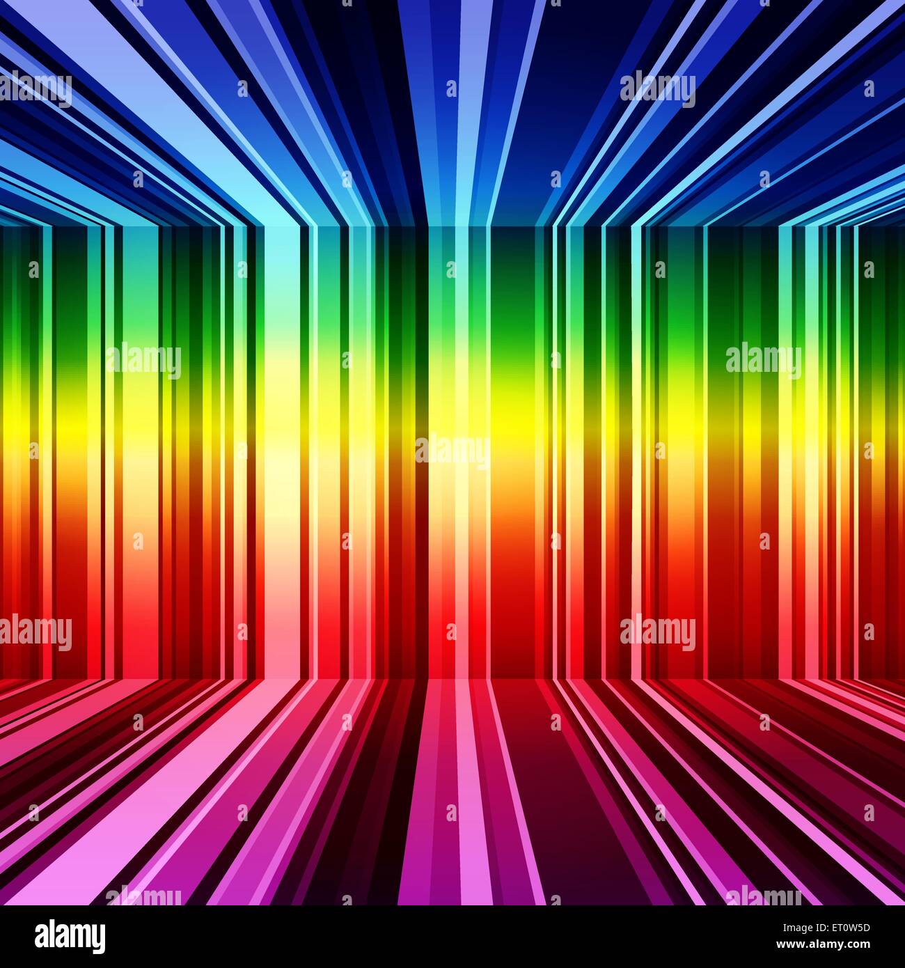 Abstract rainbow stripes background. RGB EPS 10 vector Stock Vector ...