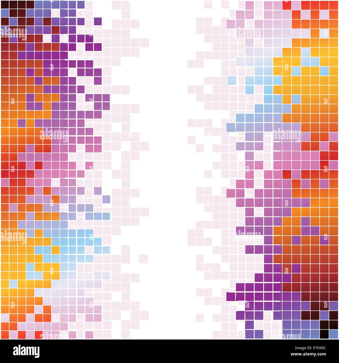 Abstract colorful pixels digital background. RGB EPS 10 vector Stock ...