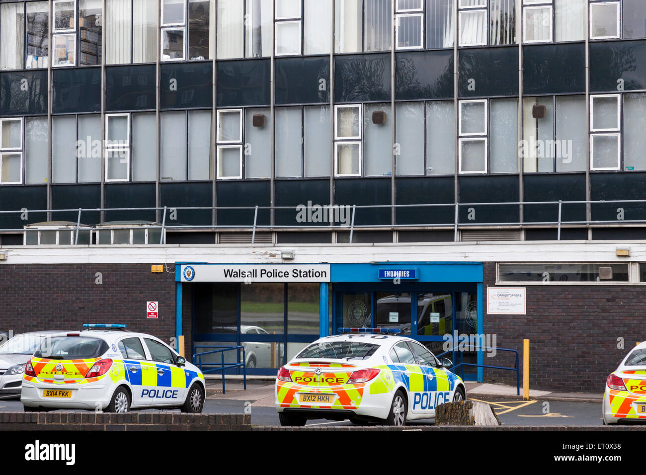 Walsall Police Station, West Midlands Police, Walsall, England, UK ...