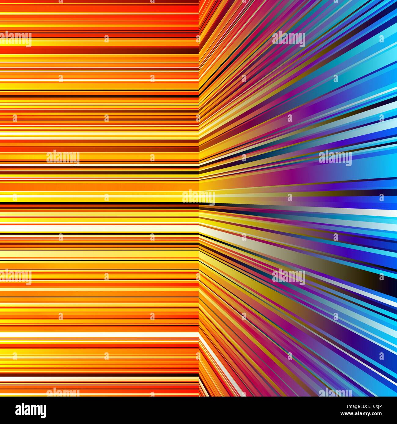 Abstract orange and blue stripes background. RGB EPS 10 vector Stock ...