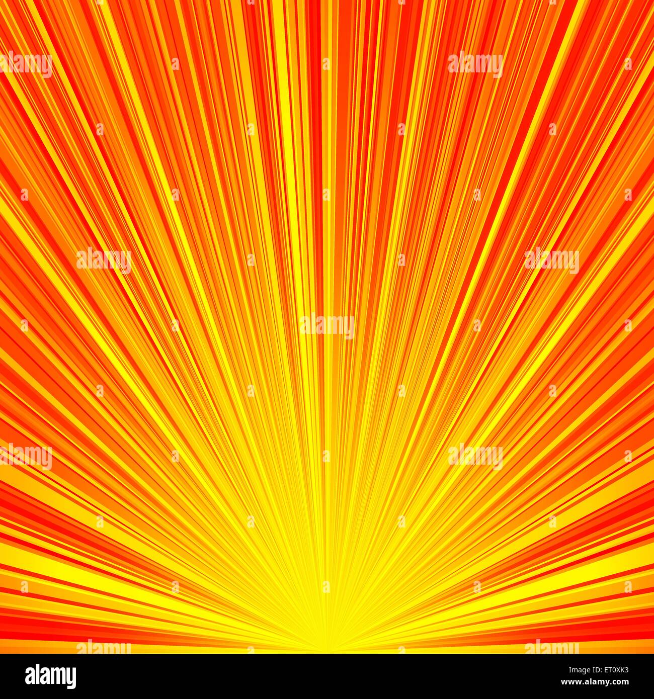 Red Orange Burst Background