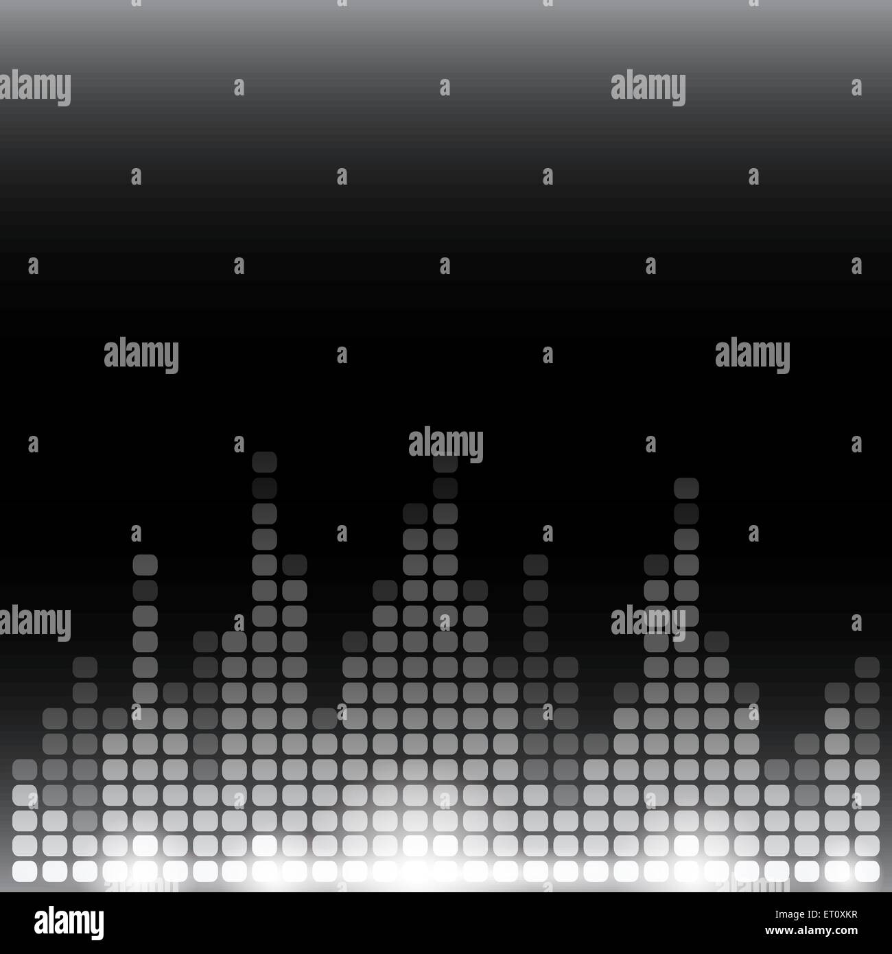 Equalizer Bars White Background