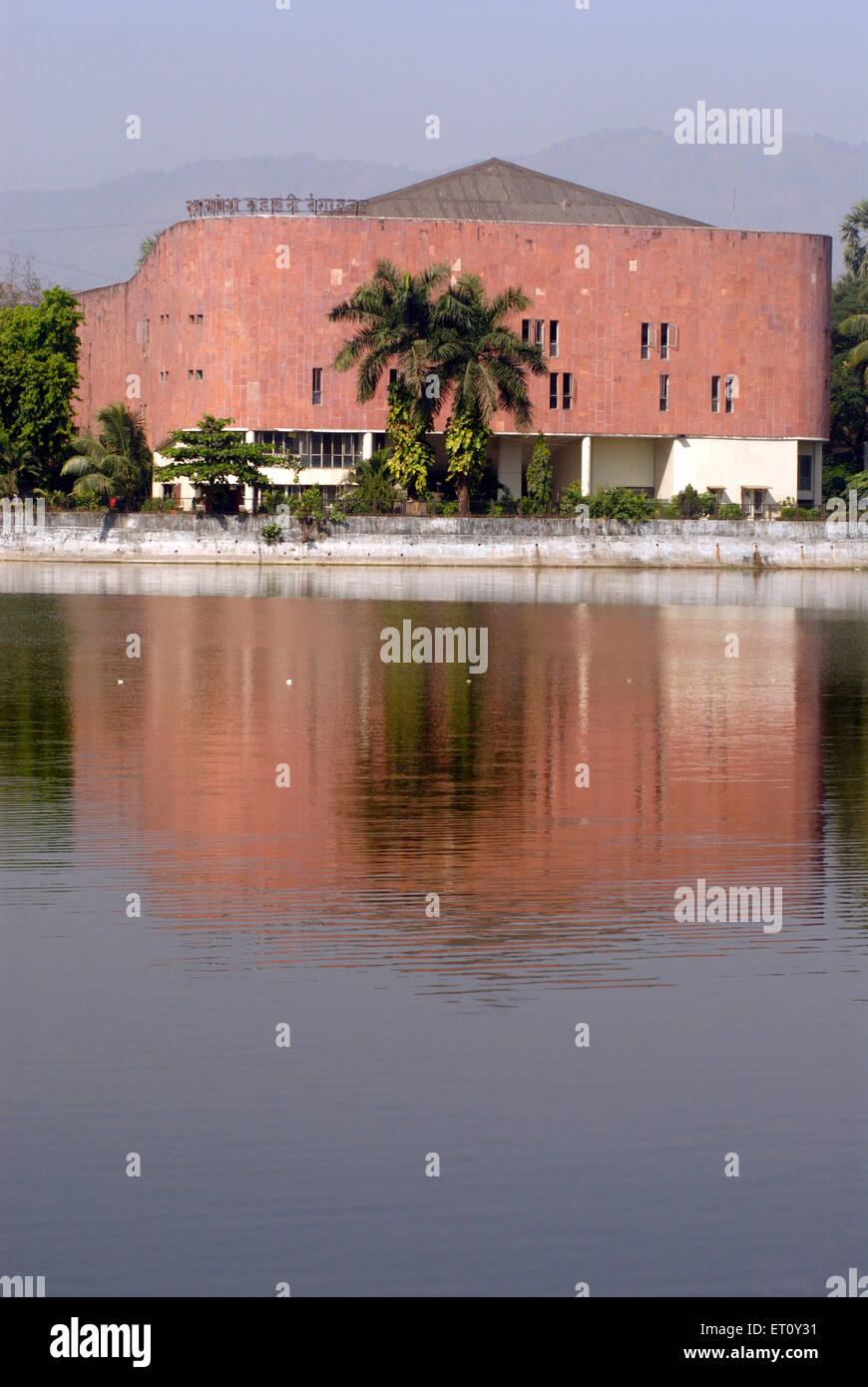 Ram Ganesh Gadkari Rangayatan Marathi drama theatre reflection in water ...