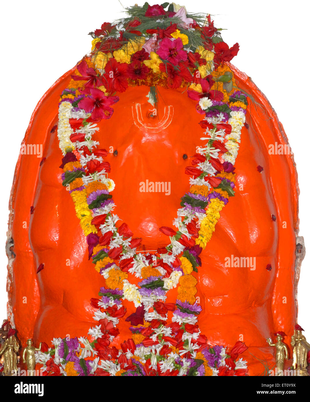 Lord ganesh vighneshwar vinayak at Ozar ; Junnar ; Pune ; Maharashtra ...