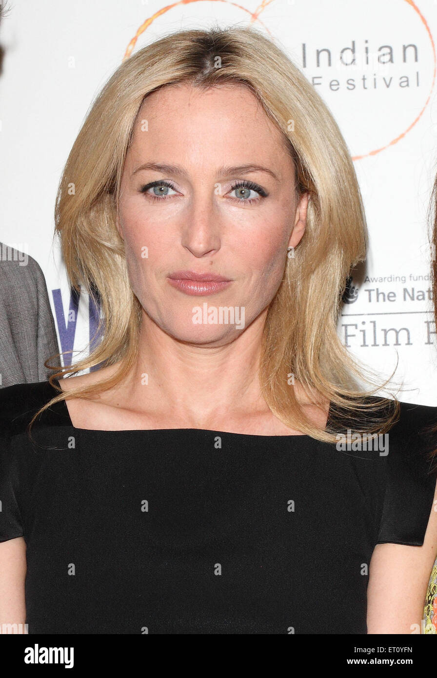 London, UK. Gillian Anderson attends the London Indian Film Festival ...