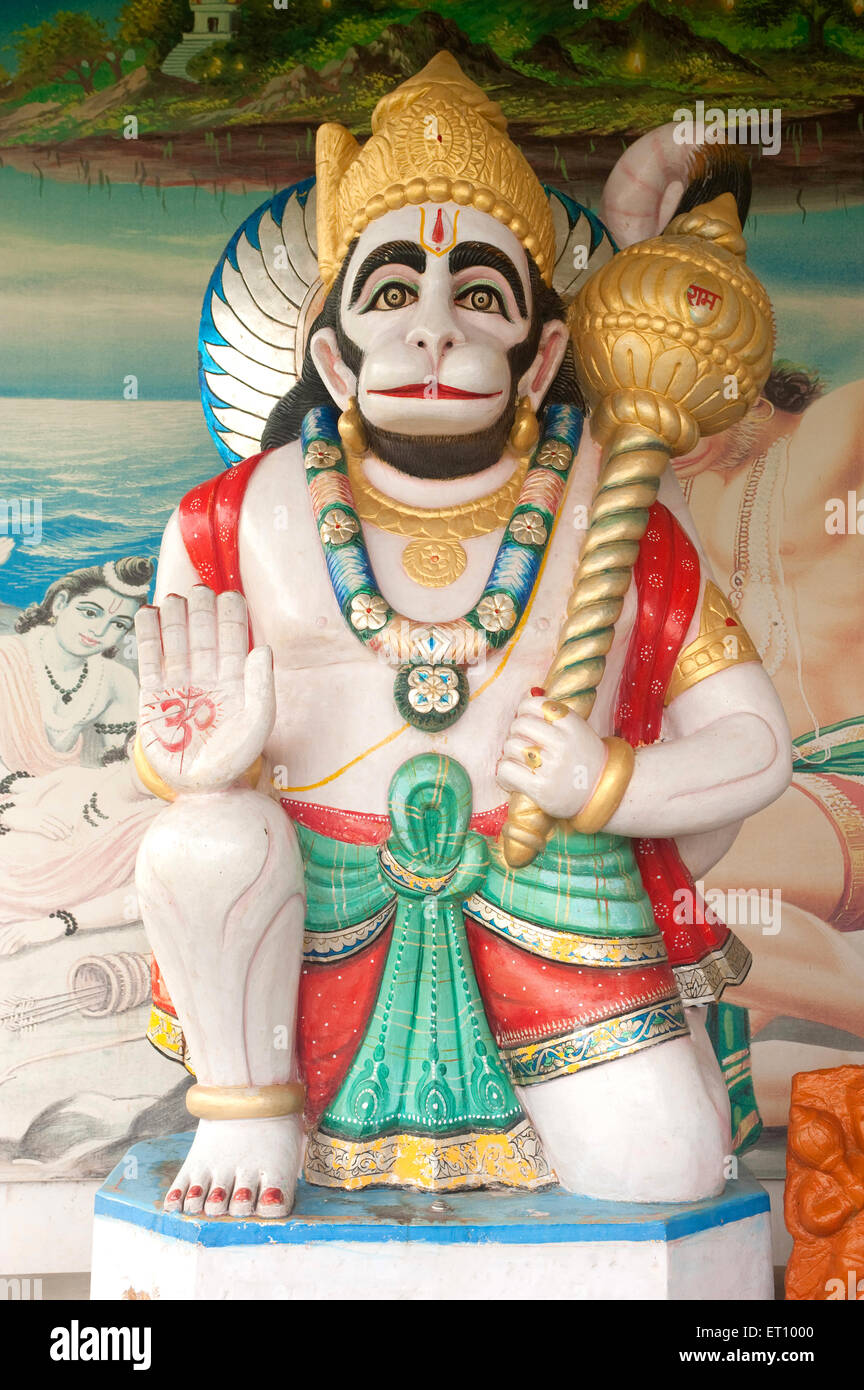 Idol of lord hanuman hi-res stock photography and images - Alamy
