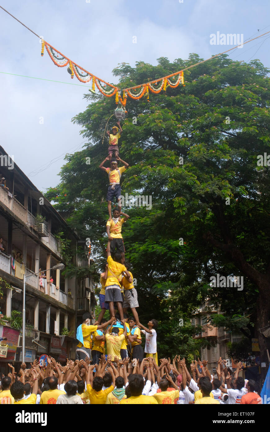 Human pyramid hi-res stock photography and images - Alamy