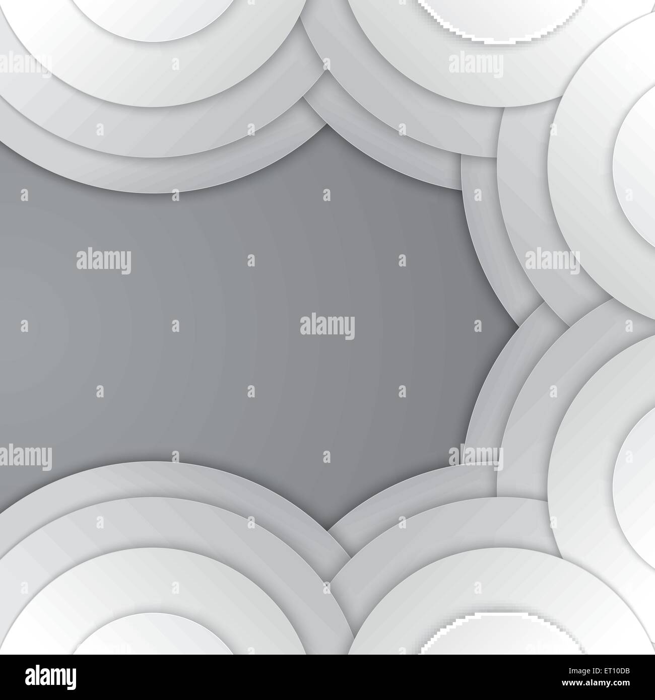 Abstract grey paper circles background. RGB EPS 10 vector Stock Vector ...