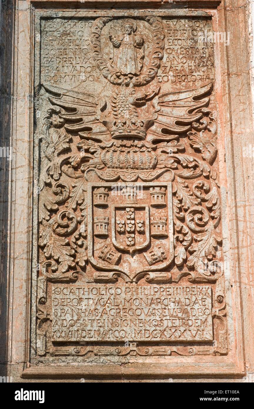 Relief carved basalt stone at institute of mater dai santa monica at ...