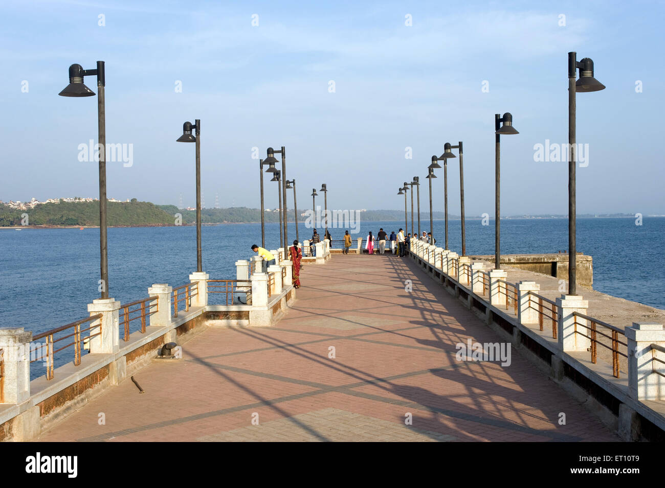 Jetty at Dona Paula Panjim Goa India Asia Stock Photo - Alamy