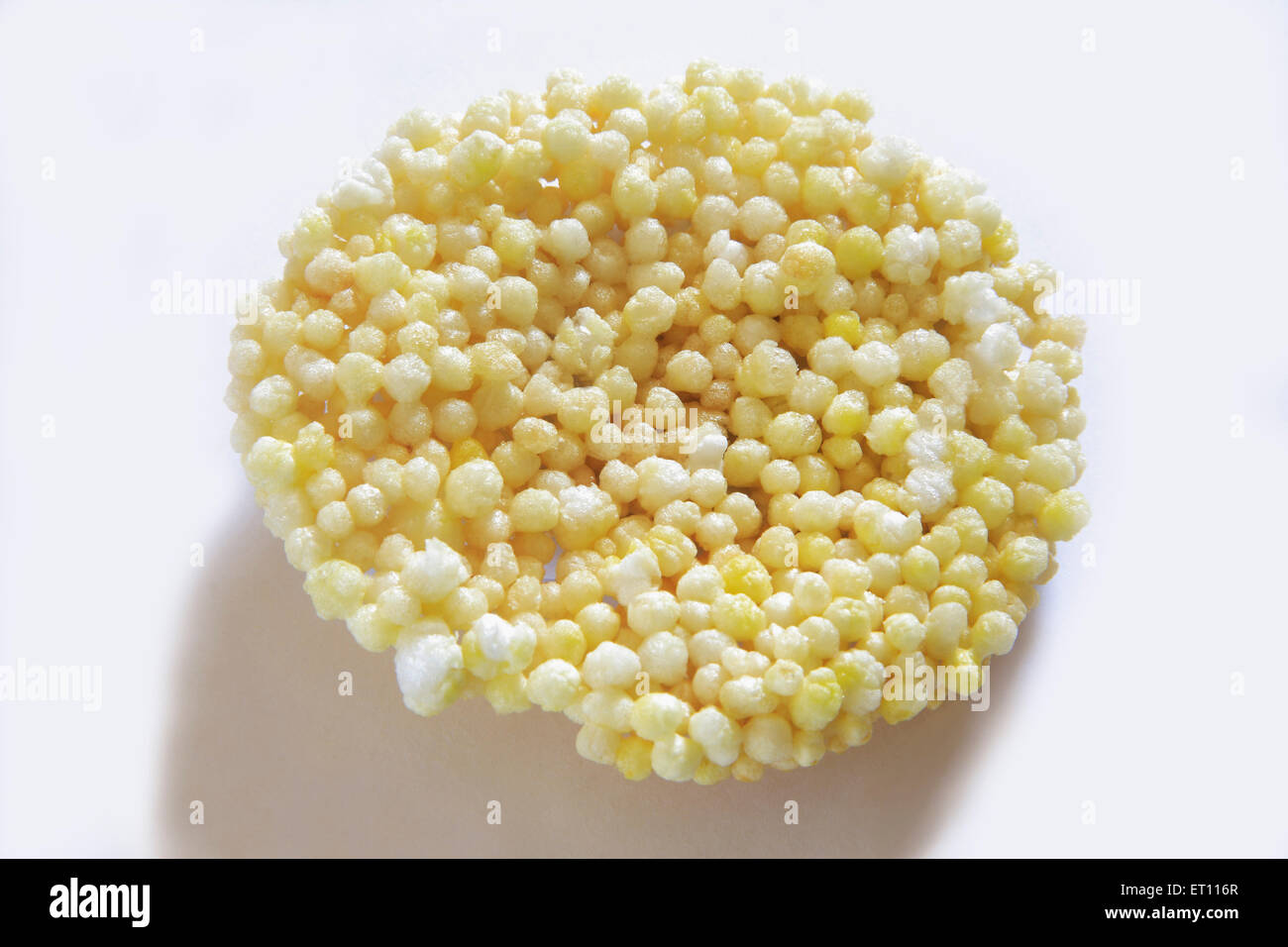 Yellow sabudana papad poppadom sago cycas circinalis metroxylon sagu on ...