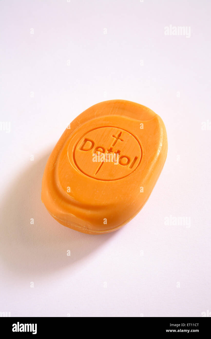 Dettol Toilet Soap Original white background Stock Photo - Alamy