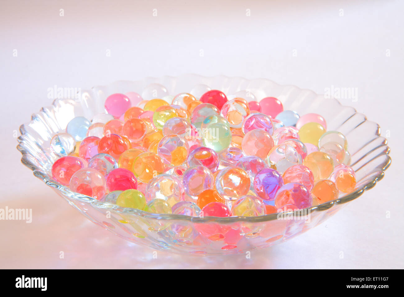Colorful gel balls, gel beads, gel marbles, jelly balls, jelly beads ...