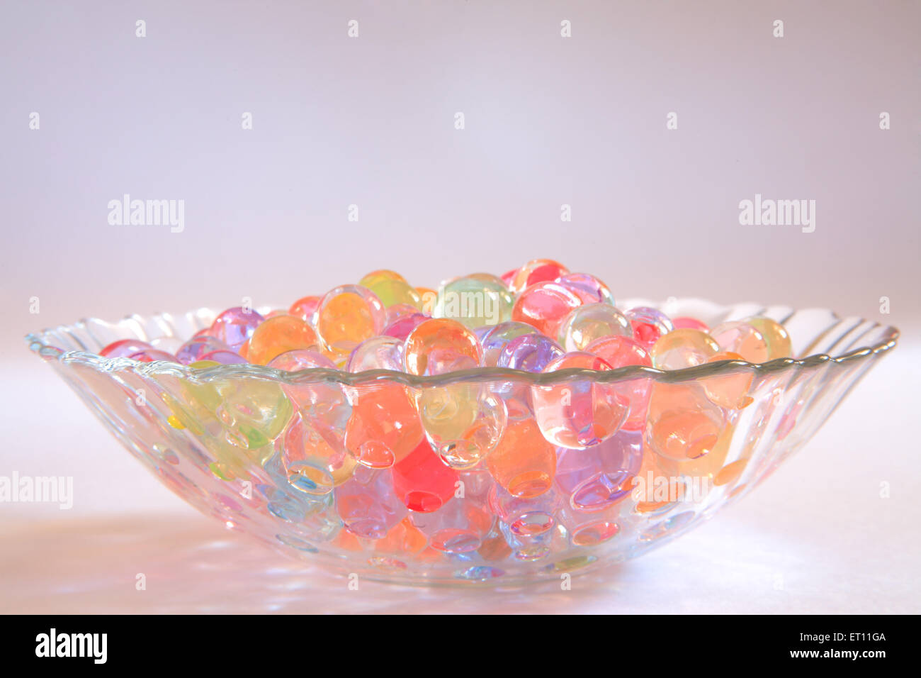 Colorful gel balls, gel beads, gel marbles, jelly balls, jelly beads ...