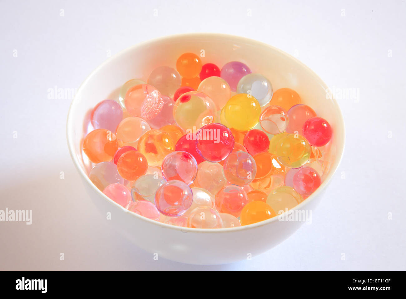 Colorful gel balls, gel beads, gel marbles, jelly balls, jelly beads ...