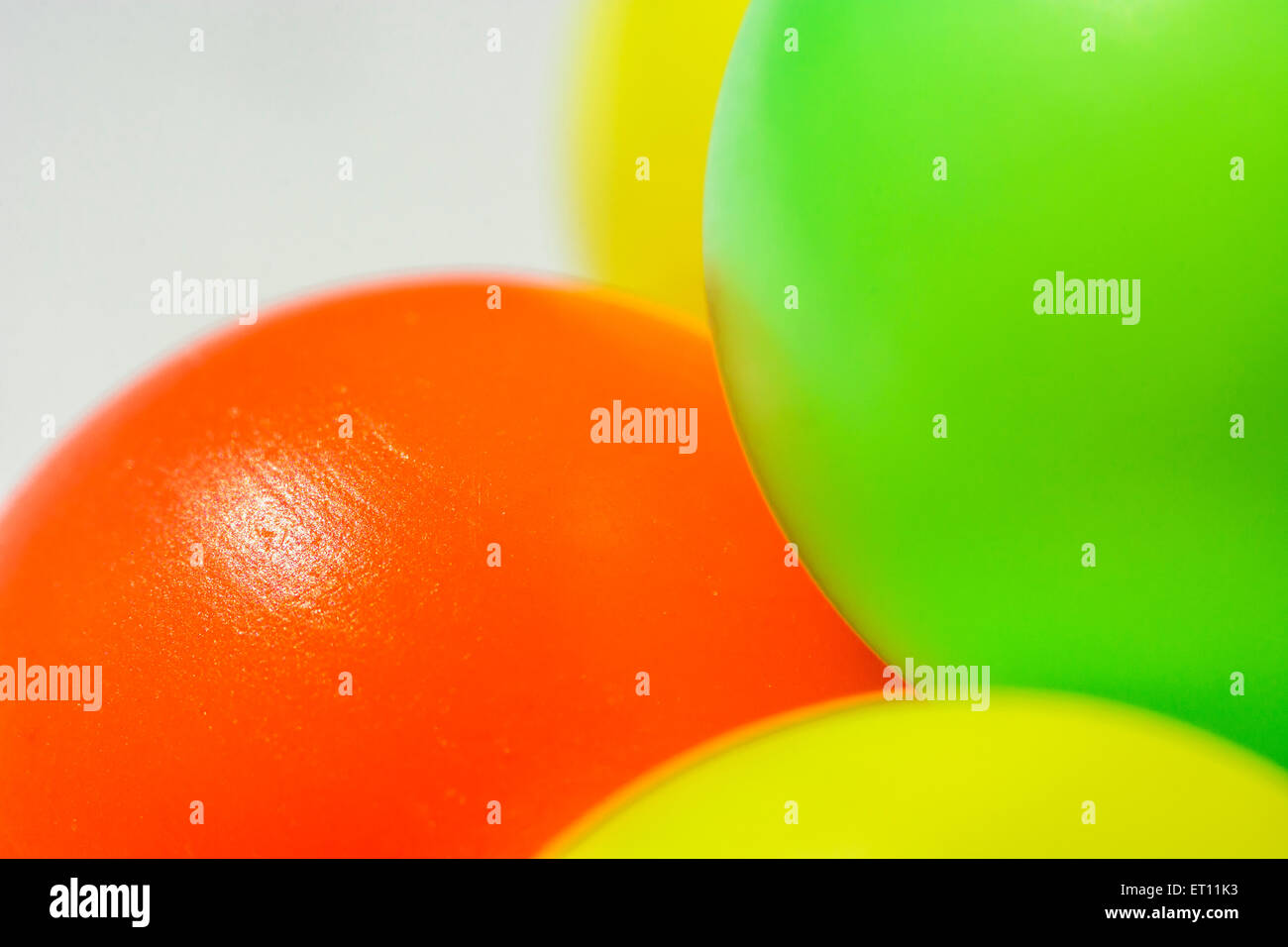 Red and green spheres for abstract background Stock Photo - Alamy