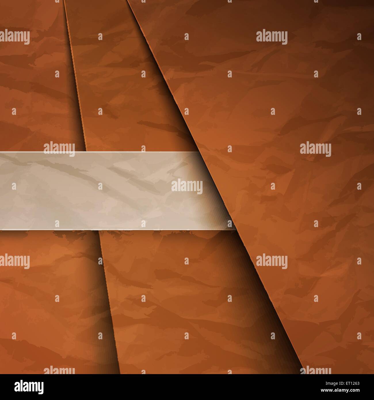 Brown paper layers abstract background. RGB EPS 10 vector illustration ...