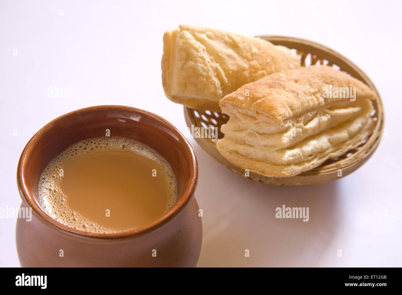 Indian tea in earthen pot hi-res stock photography and images - Alamy