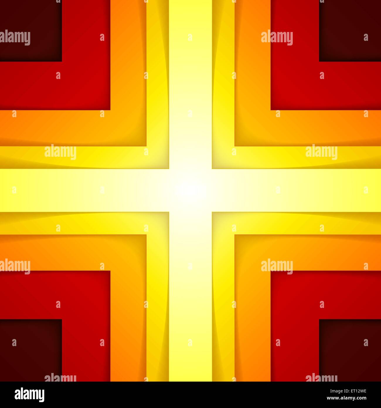 Abstract red and orange triangle shapes. RGB EPS 10 vector Stock Vector ...