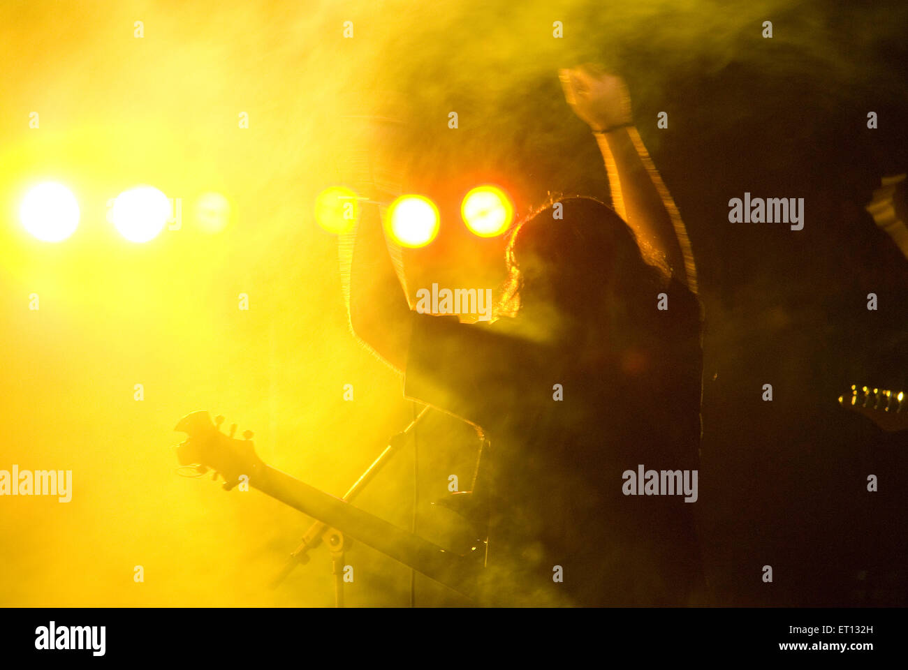 Band playing stage india hi-res stock photography and images - Alamy