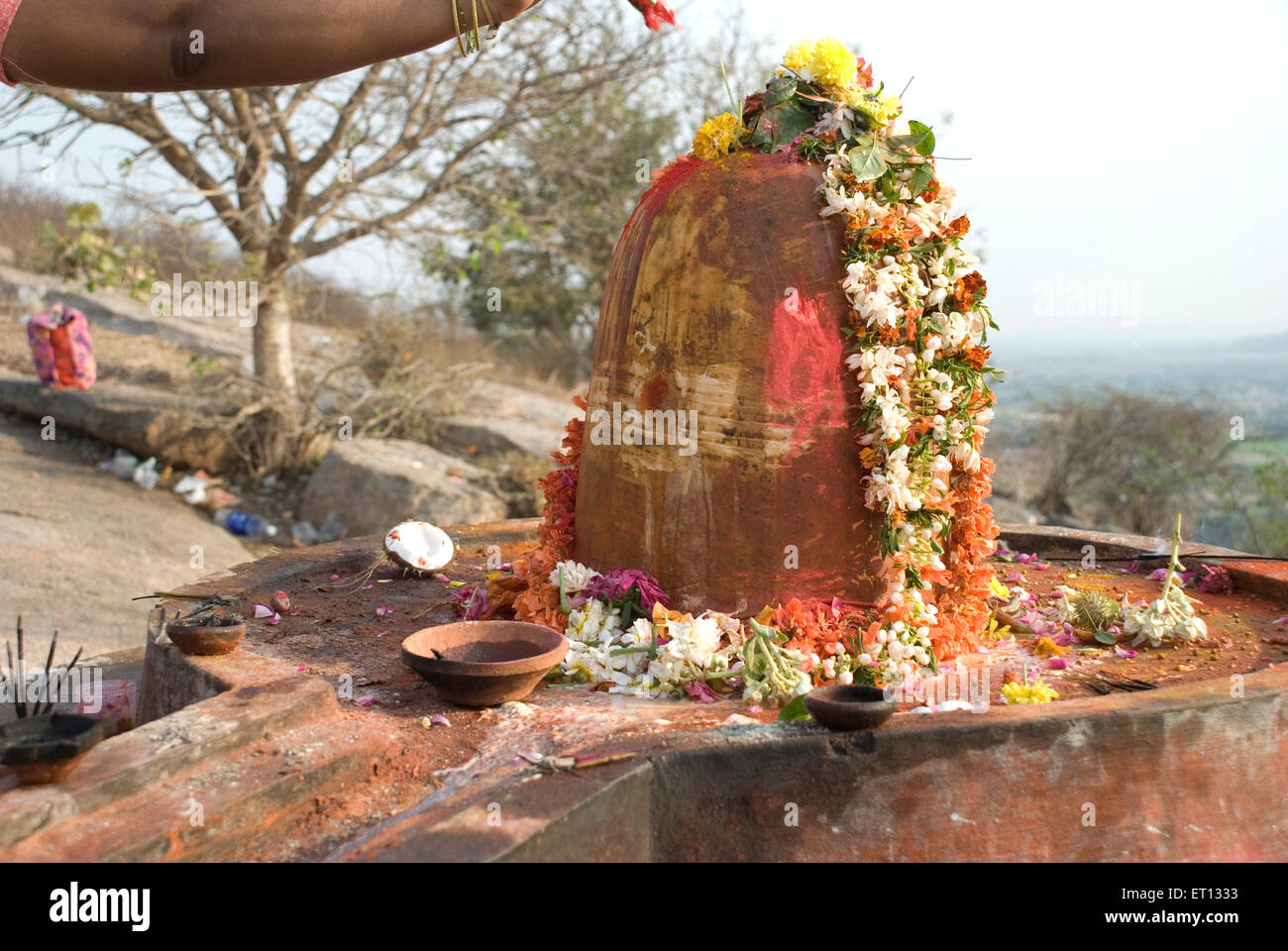 Mahashivaratri festival; Keesaragutta temple; Hyderabad; Andhra Pradesh ...