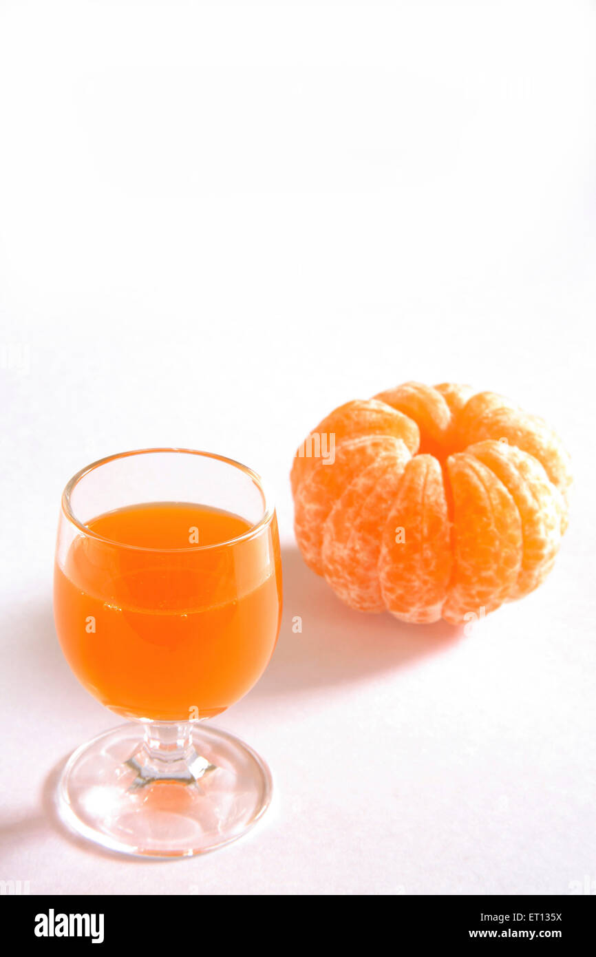 Fruit drink ; santara ; orange juice ; India Stock Photo - Alamy