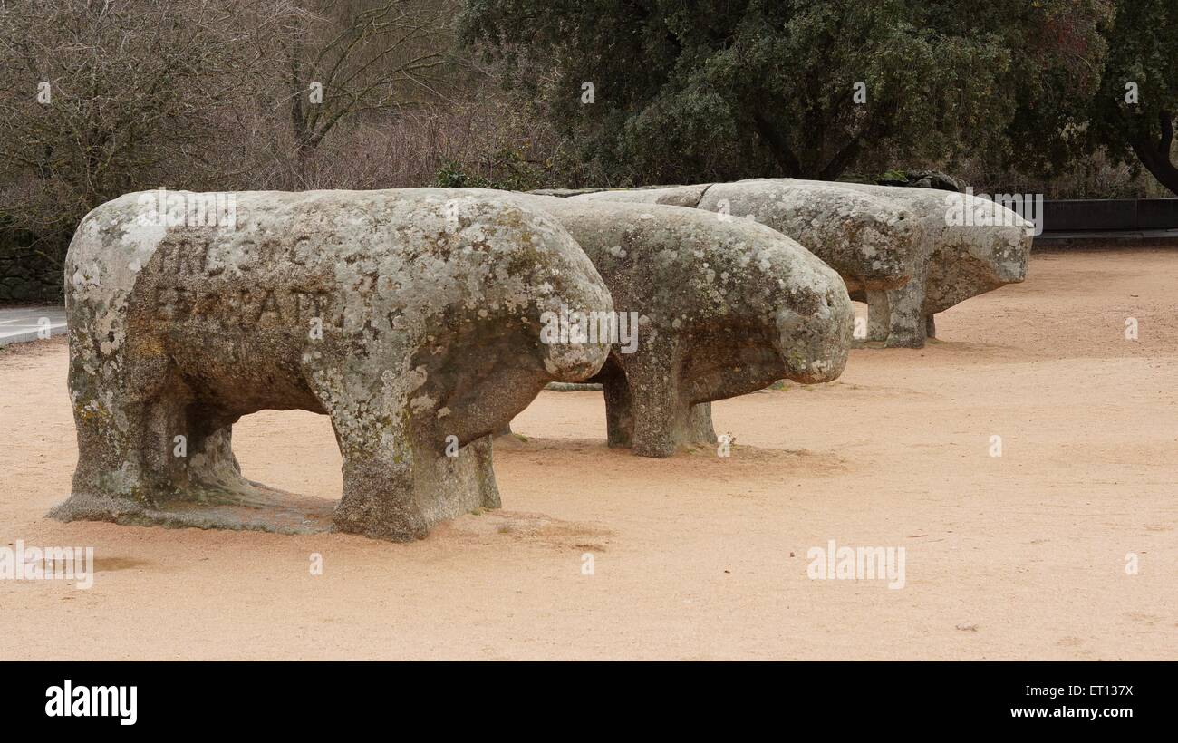 Stone And Wood Sculptures High Resolution Stock Photography and Images ...
