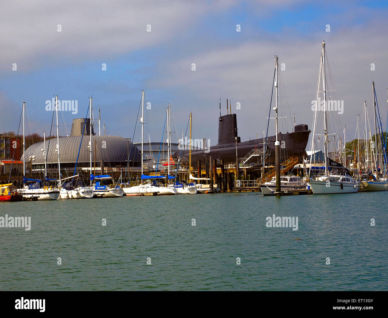 HMS Alliance ww2 submarine Gosport Stock Photo - Alamy