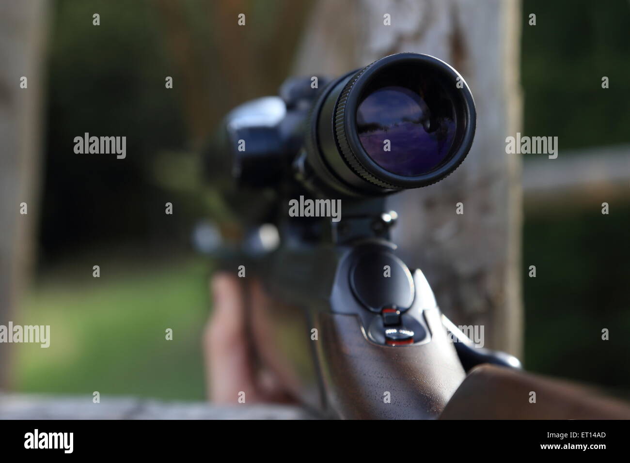 Hunting rifle hi-res stock photography and images - Alamy