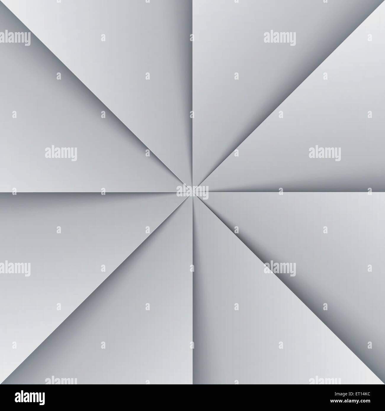 Gray and white folded paper triangles background. RGB EPS 10 vector ...