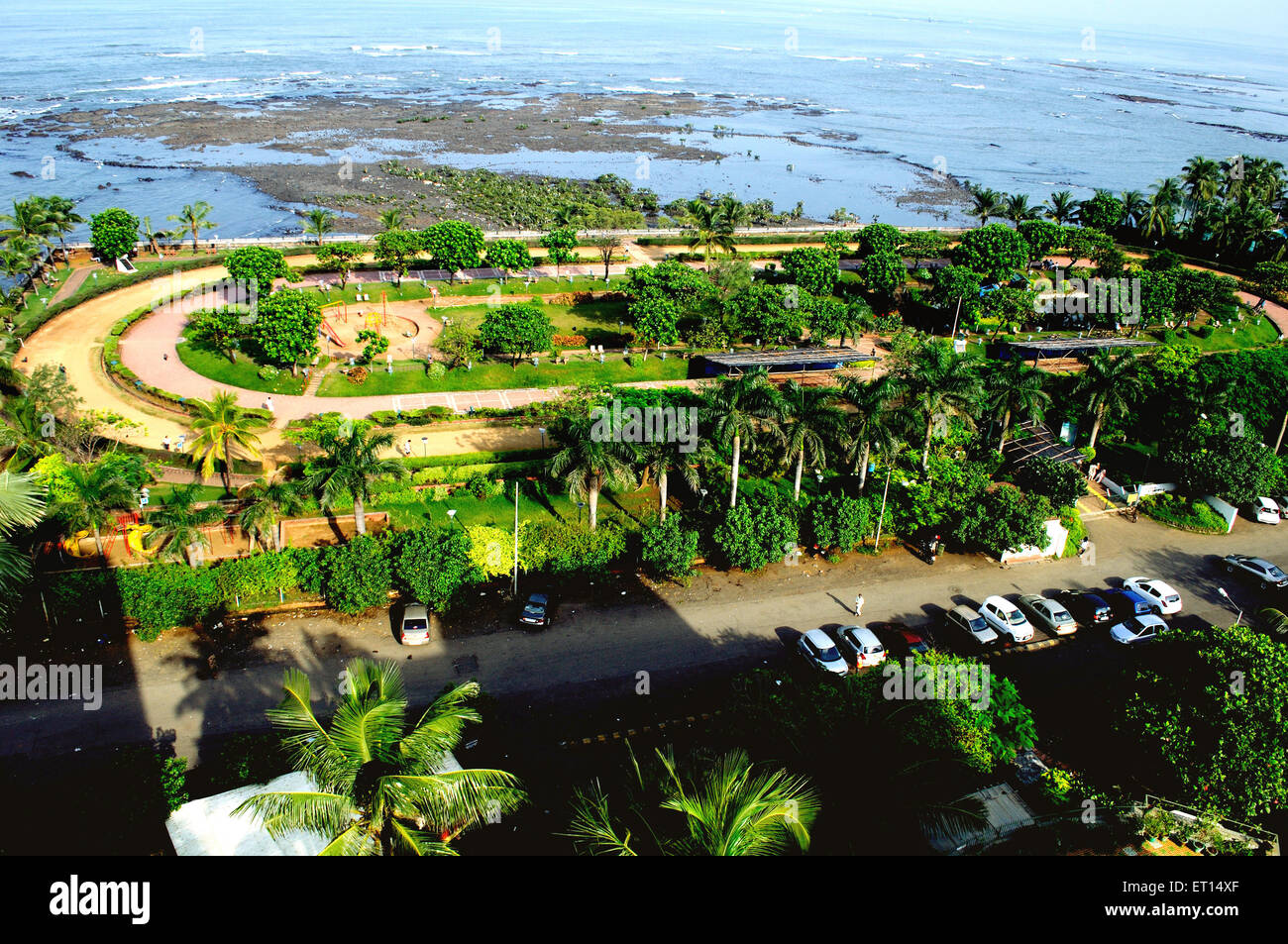 Joggers Park at Bandra ; Bombay ; Mumbai ; Maharashtra ; India Stock ...