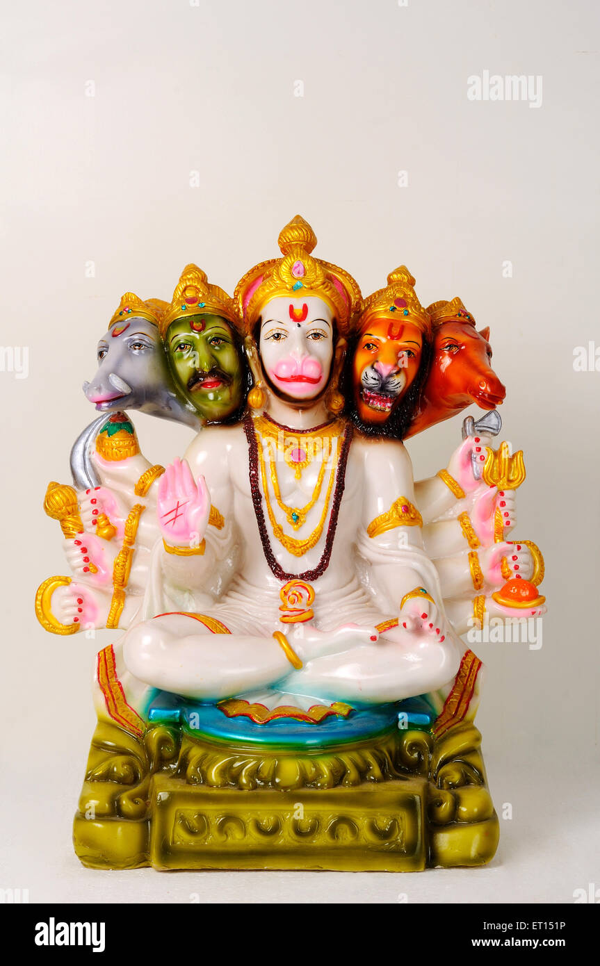 God Hanuman Face High Resolution Stock Photography and Images - Alamy