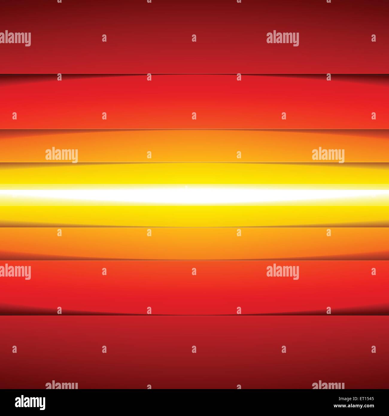 Abstract red, orange and yellow rectangle paper shapes background. RGB ...