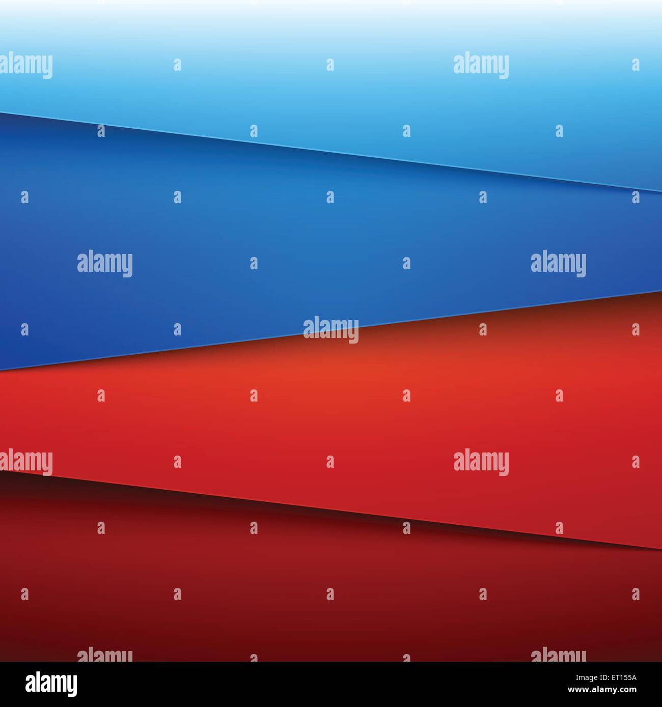 Blue and red paper layers abstract vector background. RGB EPS 10 vector ...