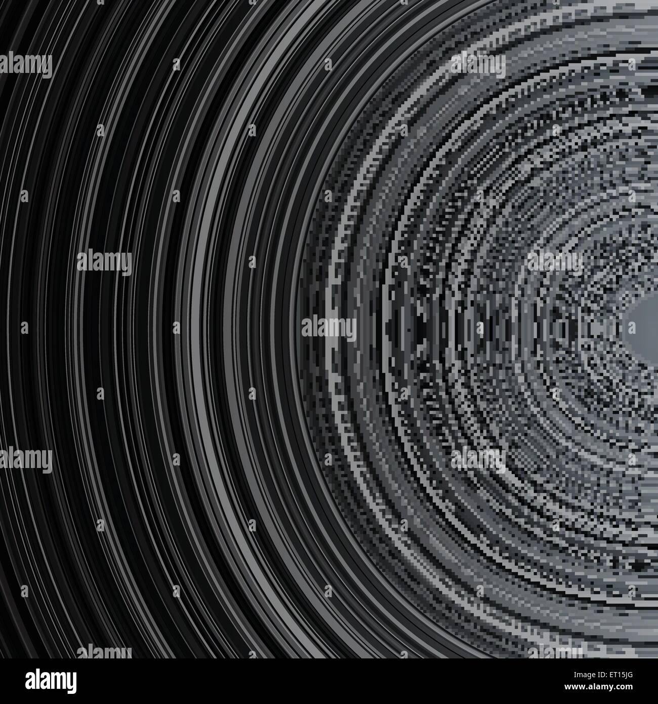 Abstract black and grey circle stripes colorful background. RGB EPS 10 ...