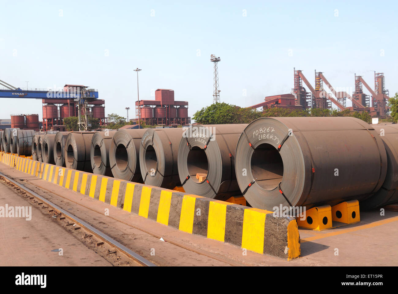 Essar steel gujarat india hi-res stock photography and images - Alamy