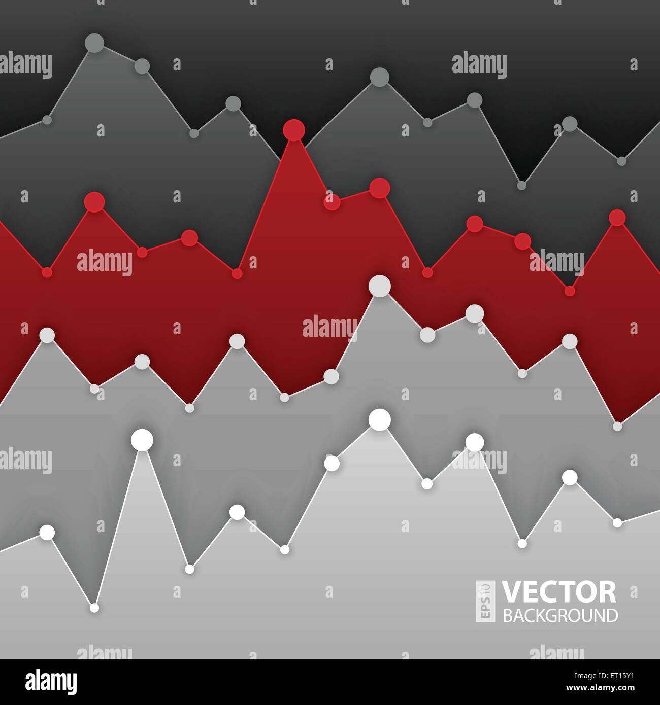Red infographic chart hi-res stock photography and images - Alamy