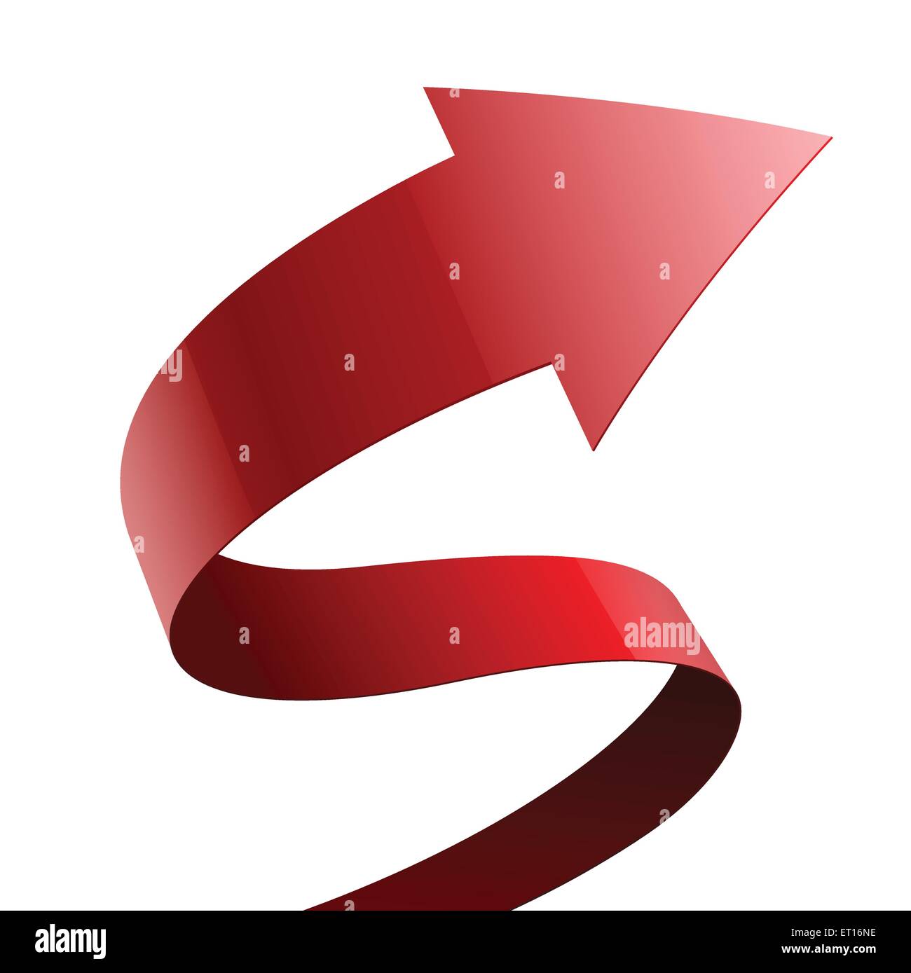 Curved arrow hi-res stock photography and images - Alamy