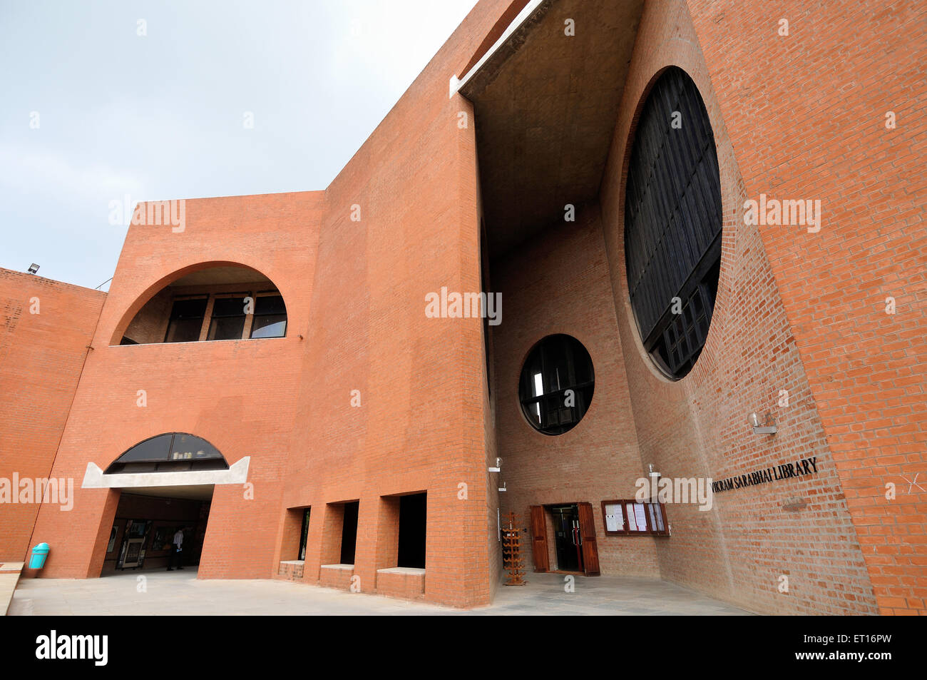 Indian Institute Of Management Ahmedabad Gujarat India Asia Stock Photo