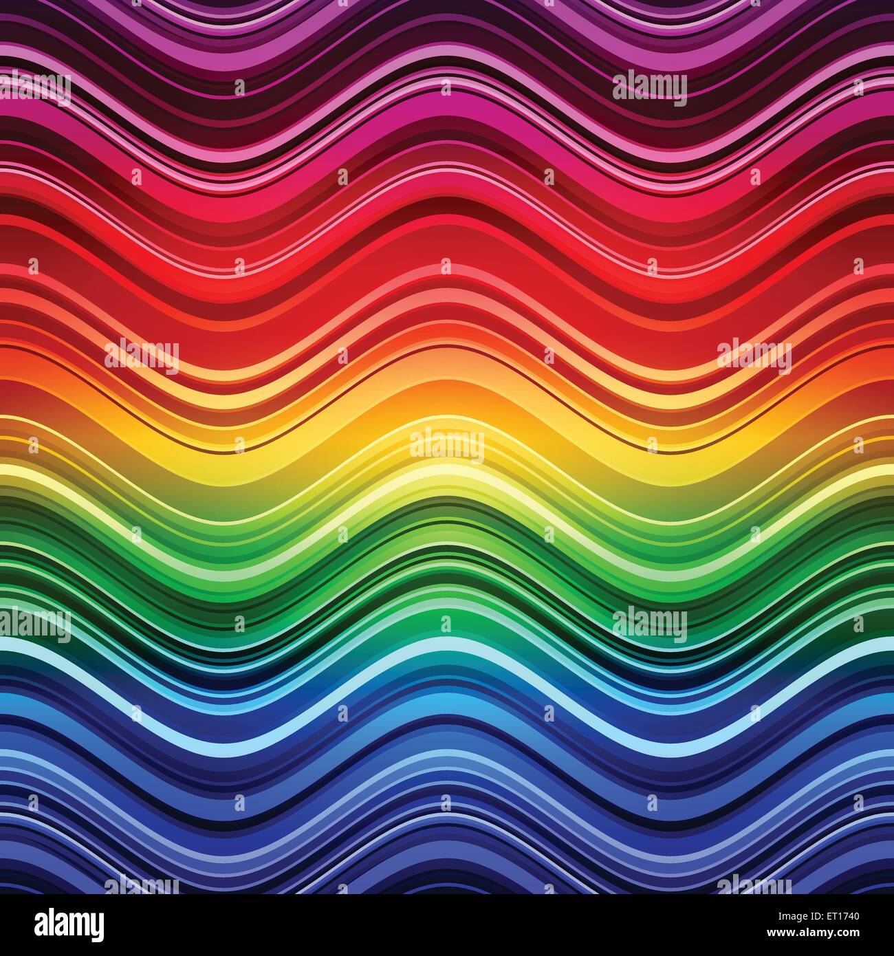 Abstract rainbow stripes waves colorful background. RGB EPS 10 vector ...