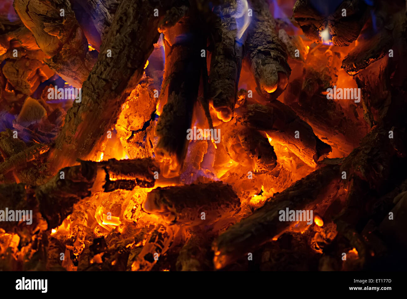 Hot burning coals in hi-res stock photography and images - Alamy