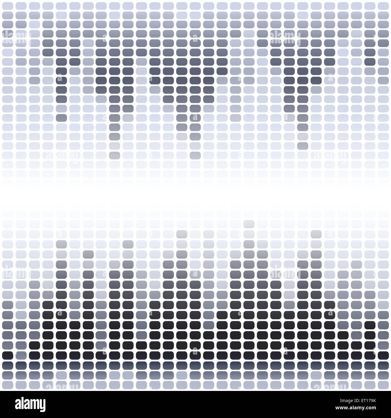 Grey and black digital equalizer on white background. RGB EPS 10 vector ...