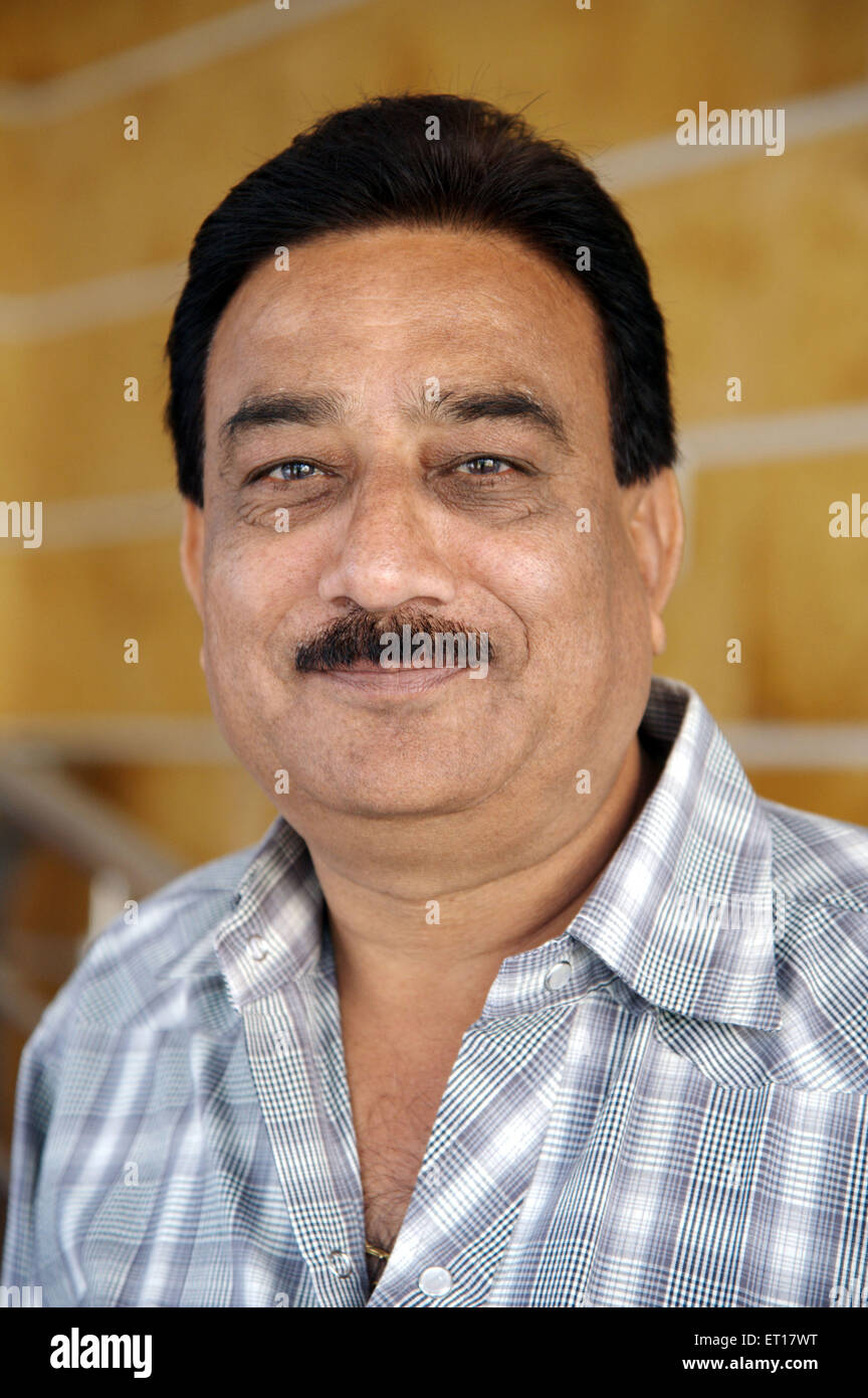 Indian man with mustache portrait hi-res stock photography and images ...