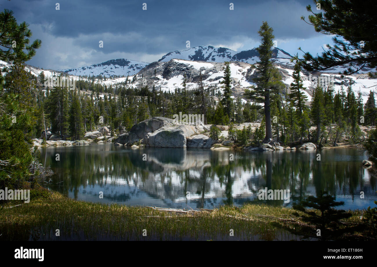Upper Velma Lake, Desolation Wilderness, California Stock Photo - Alamy