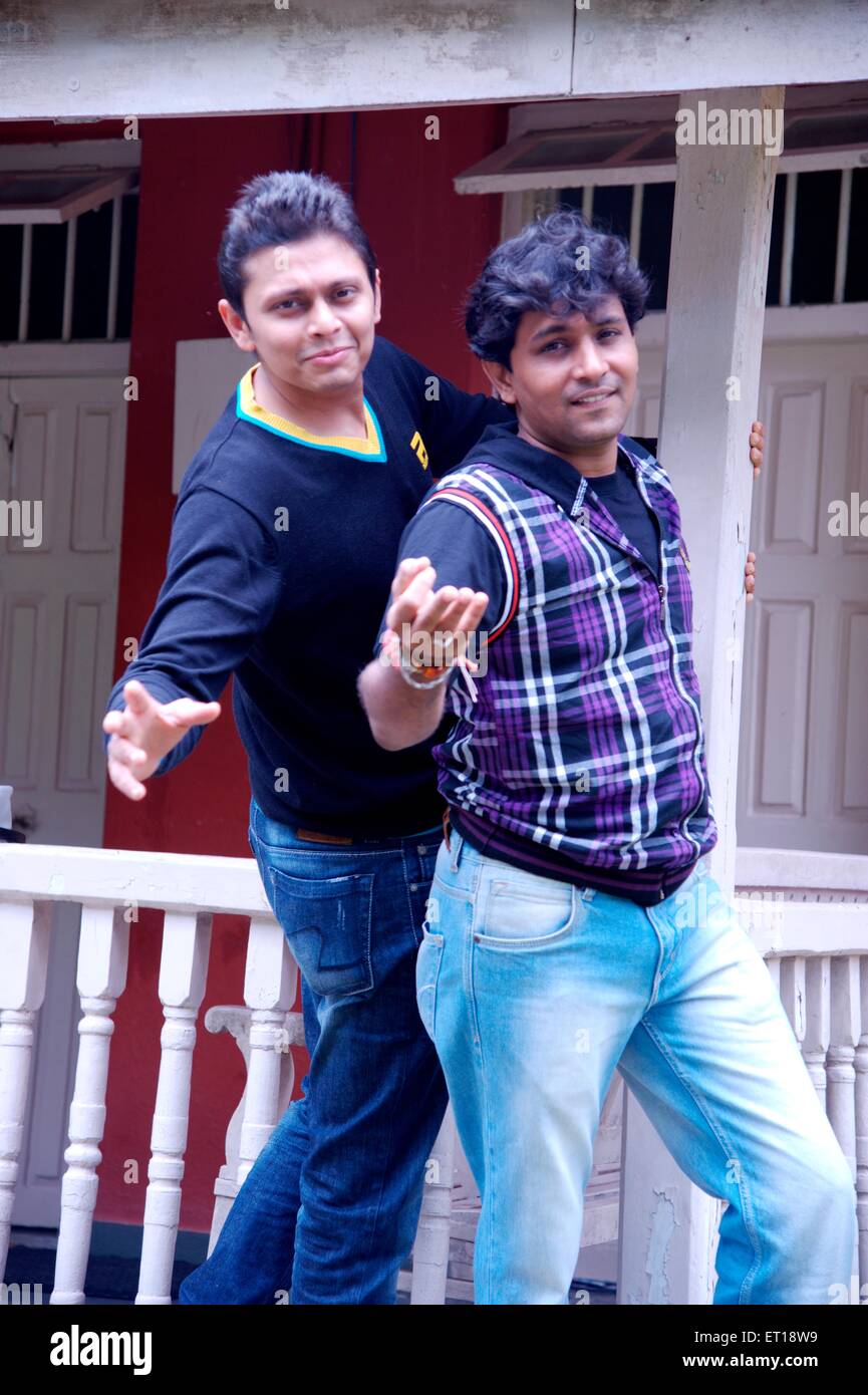 Two indian dancers hi-res stock photography and images - Alamy