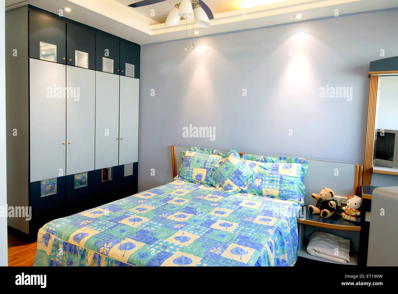 Interior of bedroom Stock Photo - Alamy