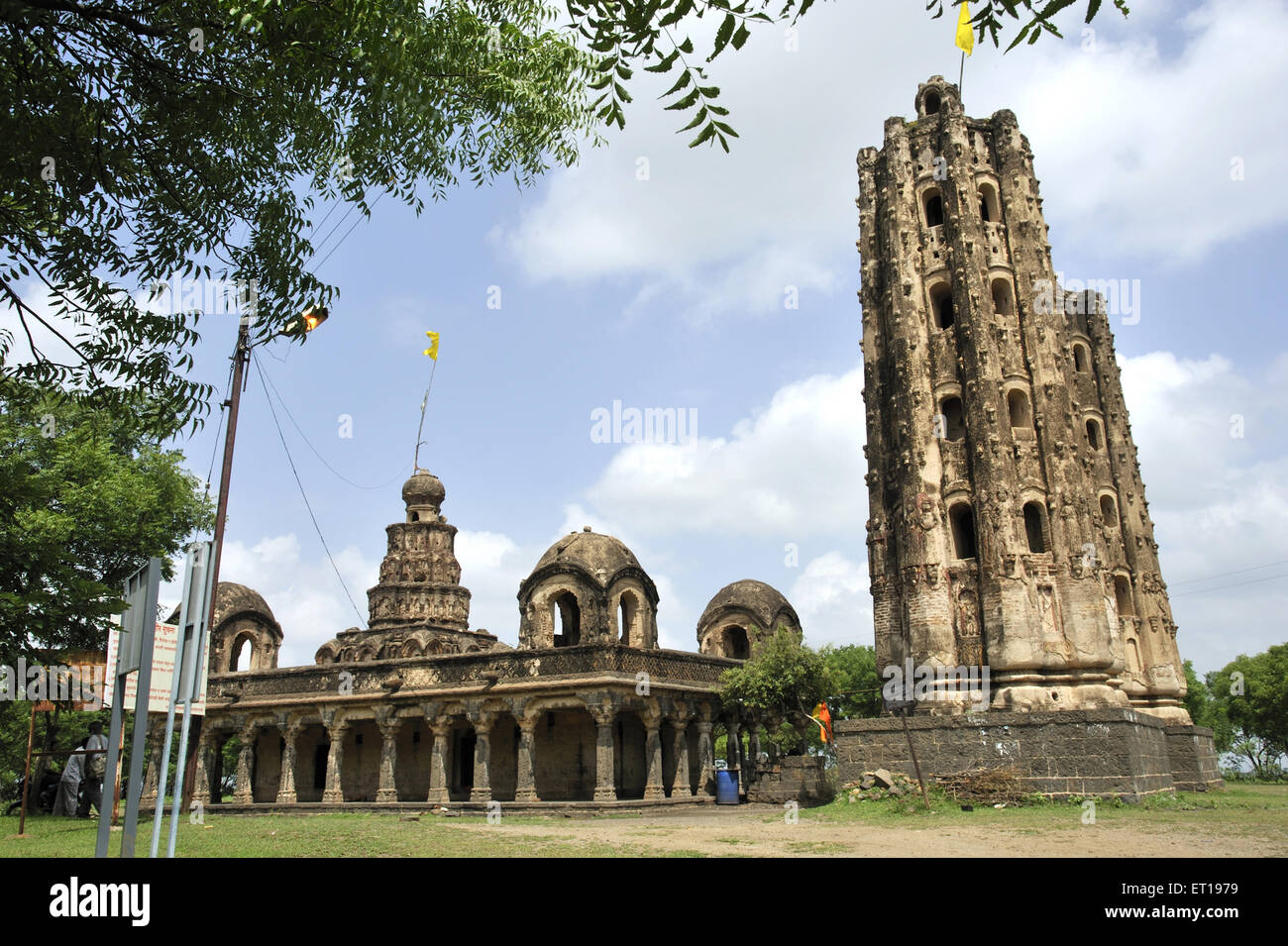 deepstambh of Khandoba Temple Beed Maharashtra India Stock Photo - Alamy