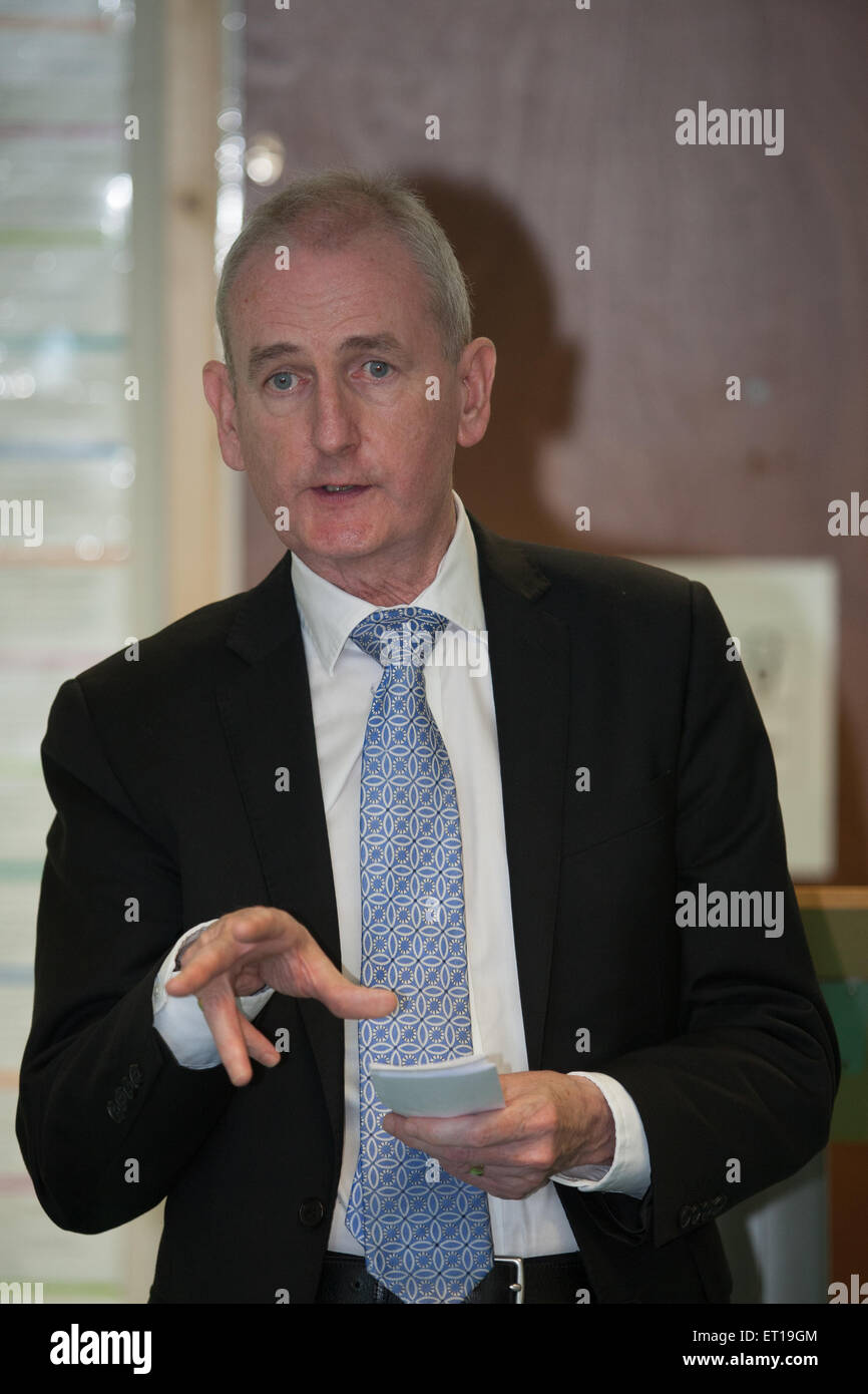 Belfast, UK. 10th June 2015 Martin Howell from Business in the ...
