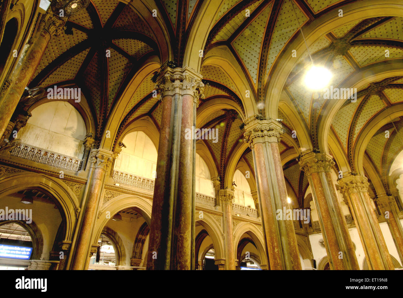 Victoria terminus vt now chhatrapati shivaji terminus ; Bombay Mumbai ...