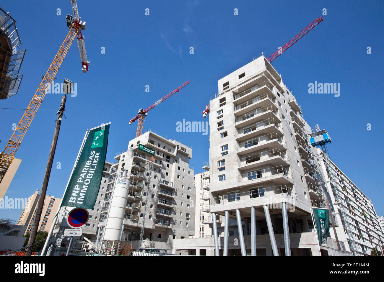 Real Estate in Paris and surrounding Stock Photo - Alamy